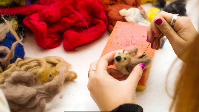 Natural Felt & Handmade Craft